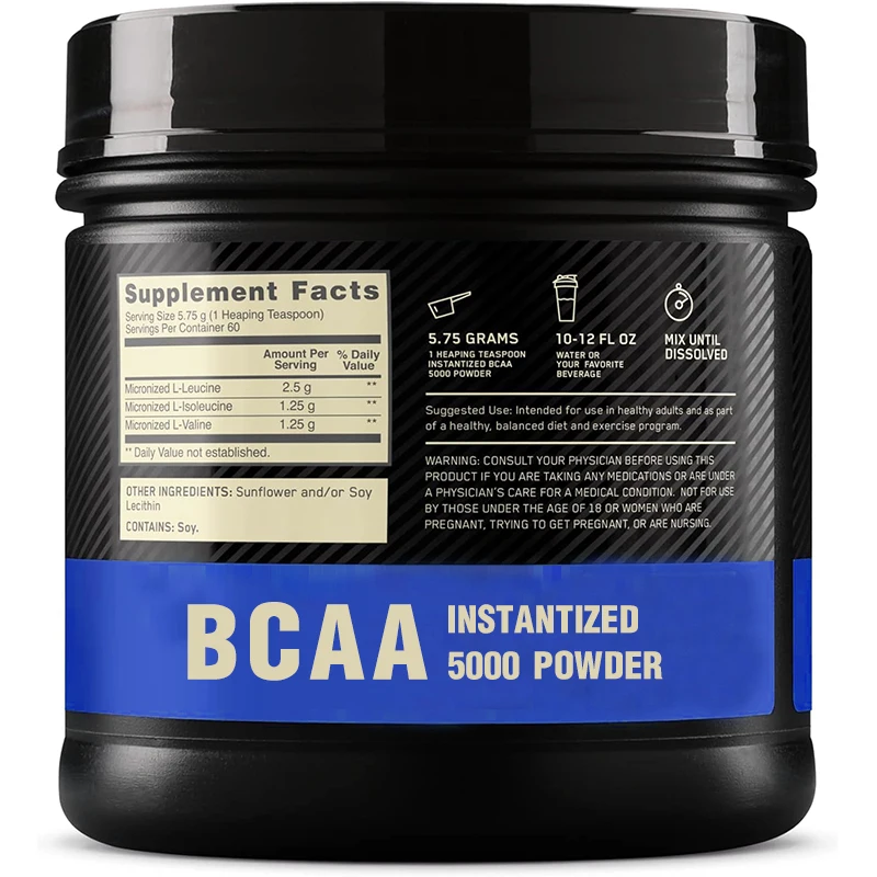 Private Label Healthcare Supplement Workout Support Ratio 2:1:1 Amino ...