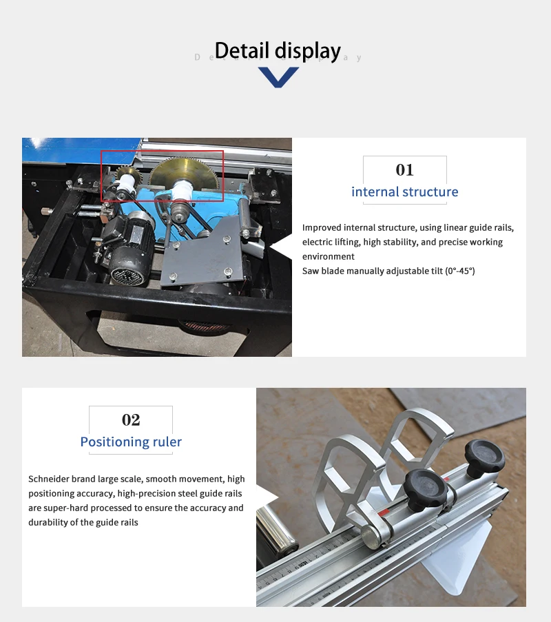 Melamine Wood Cutting Sliding Table Saw Machine 3200mm Wood Saw ...