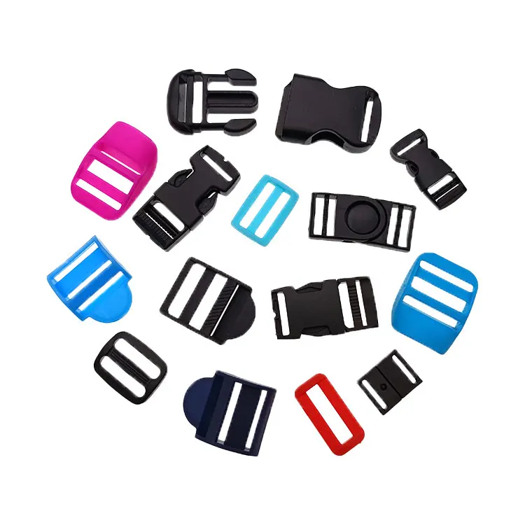 Quick Side Release Plastic Buckle Adjustable Snap Clasp Clip for Strap ...