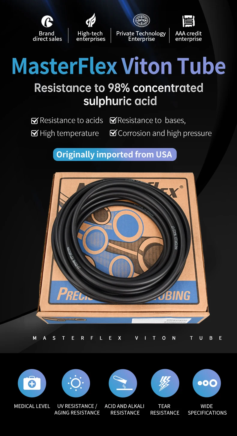 Masterflex Tube - Durable, Acid-Resistant Peristaltic Hose