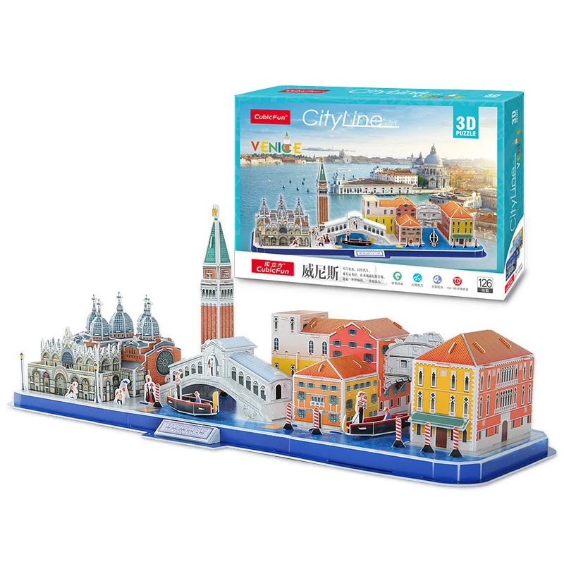 Custom 3D Puzzles - Build Your Dream City Directly!