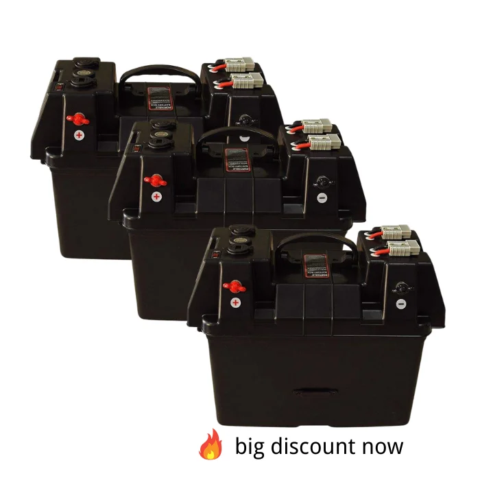 March Expo Promotional Portable Battery Box 24v 50ah 12v Outdoor 75ah ...