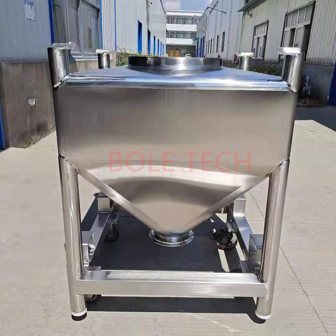 150L Stainless Steel IBC Tank for Nutriceutical Storage