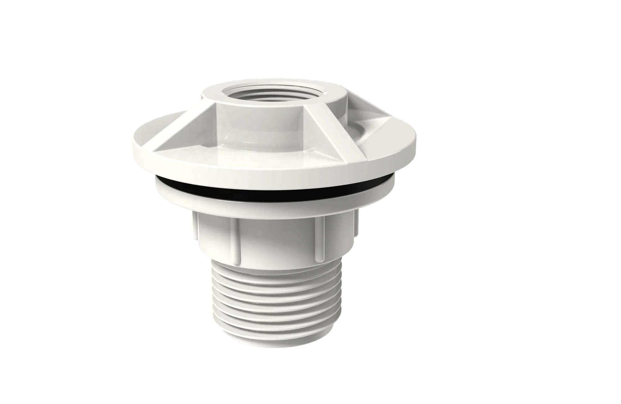 SCH40 UPVC PVC Bulkhead Fittings - Reliable Tank Connectors