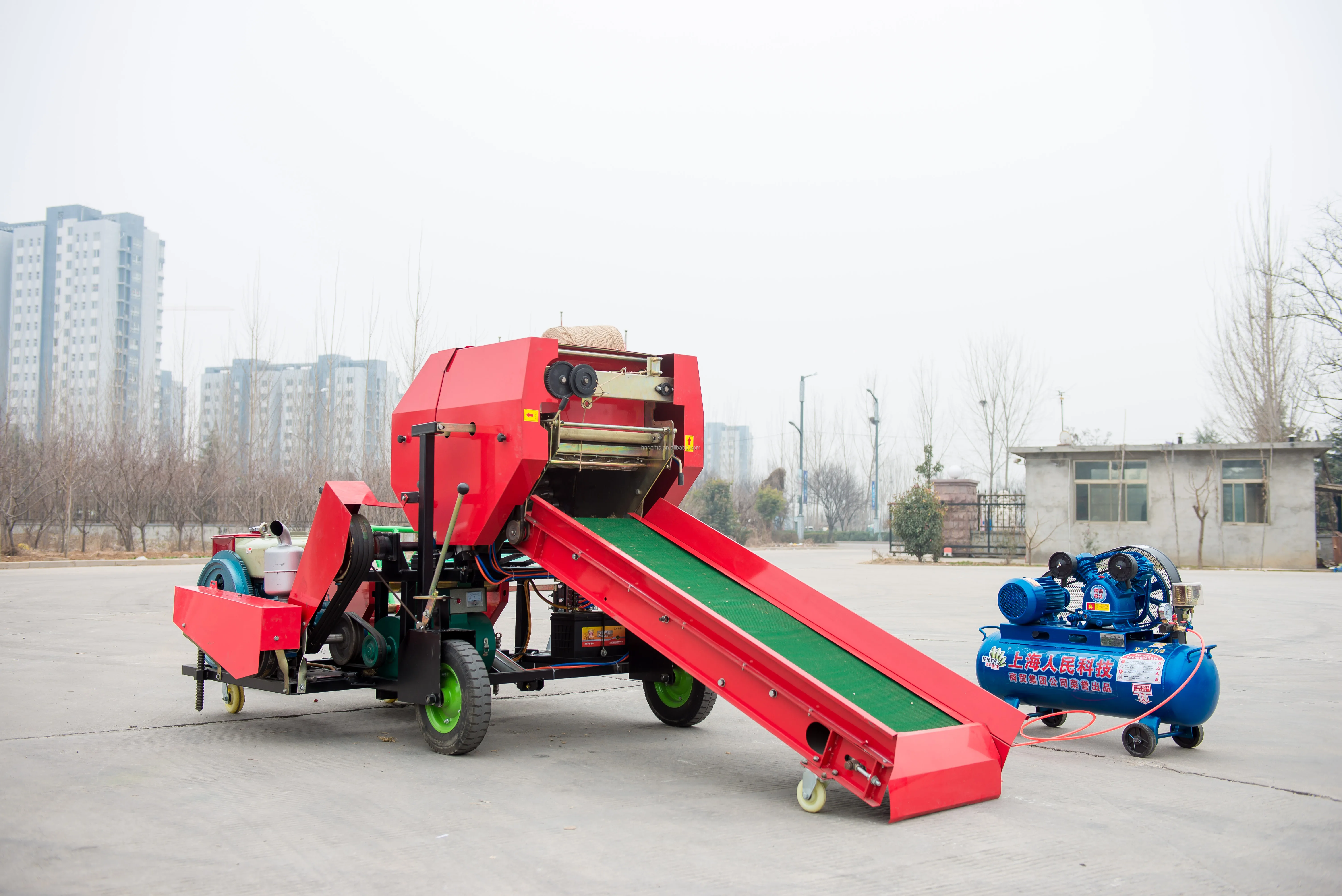 Fodder Silage Wrapping Machine Fodder Wrapping Machine Fodder Packing ...