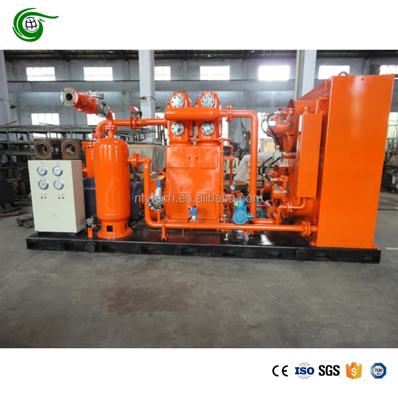Small Gas Compressor CNG Compressor Inlet 10Bar Discharge 26Bar 18.5KW ...