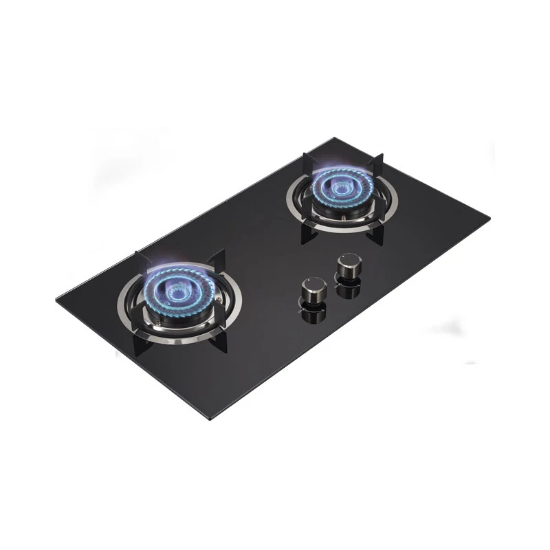 New Gas Cooker Double-burner Household Liquefied Gas Desktop Embedded ...