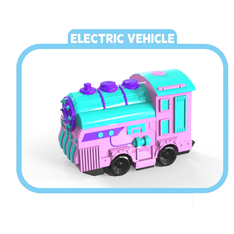 Qs Popular Diy Assembly Electric Princess Train Set Toys 2 Style ...