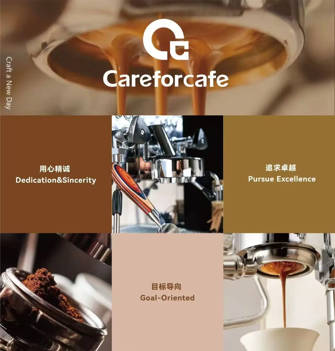 E61 Semi Professional Rocket Commercial Coffee Machine