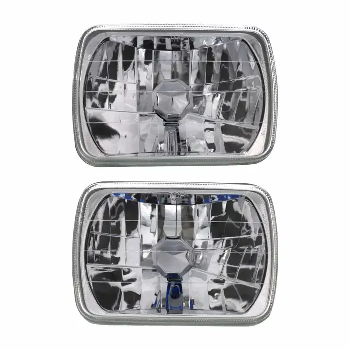 5*7 Inch Square Headlights Vintage Classic Car Driving Lamp High Low ...