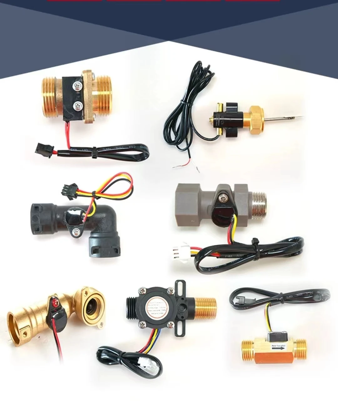 Water Flow Switch Sensor 1 Inch For Water Control Two Way Magnetic ...