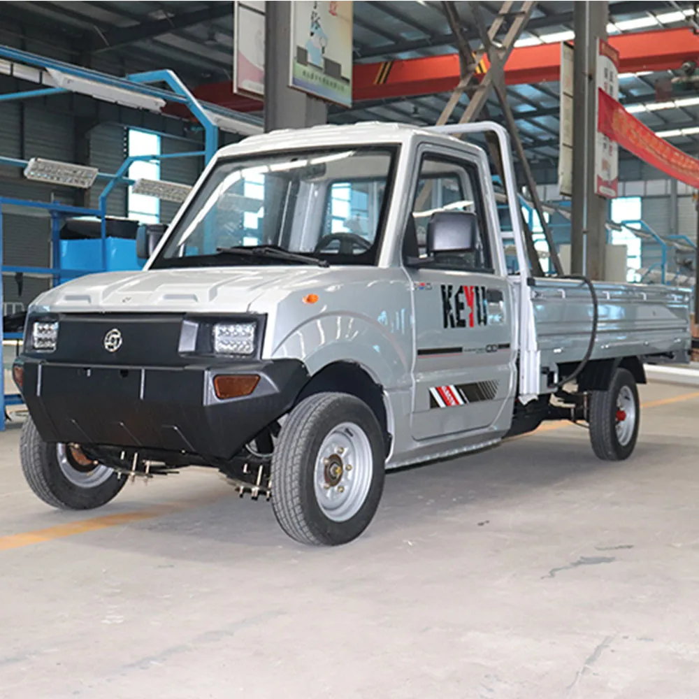 Keyu Rear Mounted Small Electric Pickup Car Adult Vehicle Truck Small ...