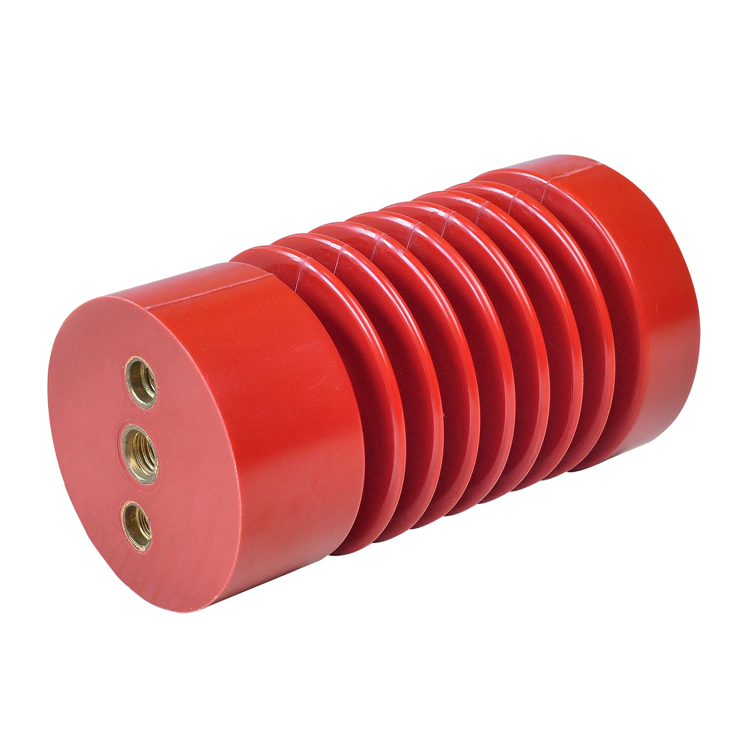 High Voltage 33KV 40.5kv Epoxy Resin Red Post Insulator