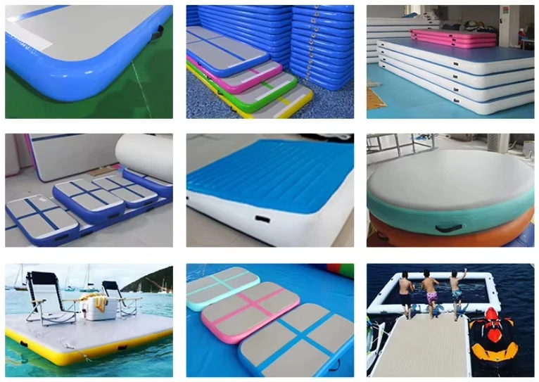 Factory Priced Air Track Tumbling Mat Inflatable Gymnastics Equipment ...
