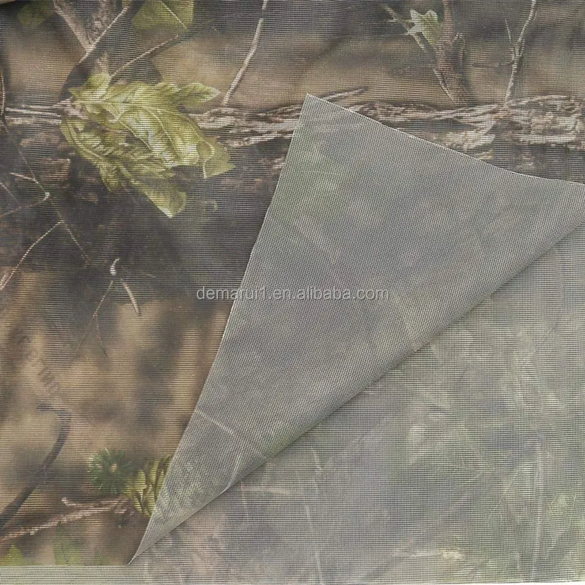 Outdoor Camo Mesh Netting Camouflage Netting for Hunting Blinds Window ...