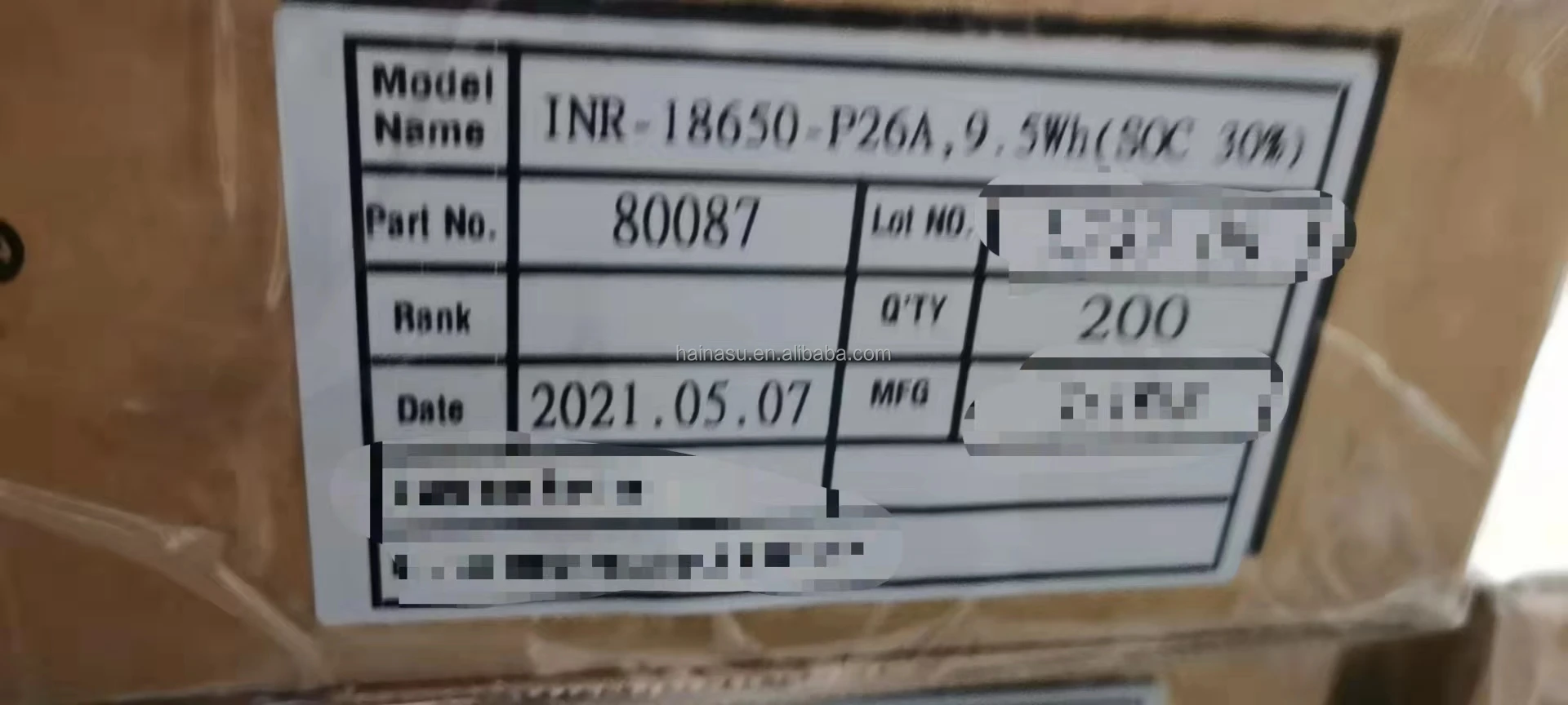 Wholesale Price Original Molicel P26a 18650 2600mah Batteries ...