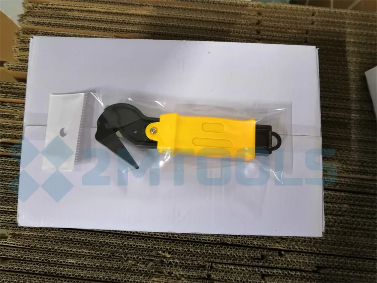 Spring Load Adhesive Tape Slitter Hidden Concealed Blade Safety Film ...