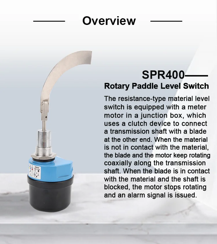Rotary Level Indicator Silo Sensor Cement Silo Powder Storage Tank ...