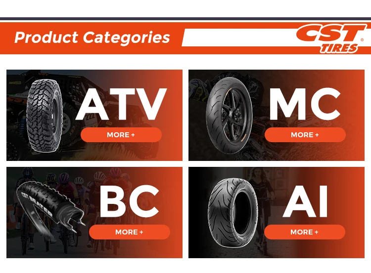 CST BFT Mountain Bike Tires 20x4.0 - Durable Fat Tires for MTB & BMX ...