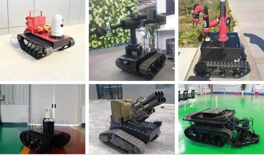 Security Robots Patrol Stair Climbing Tank Track Chassis - Buy Robot ...