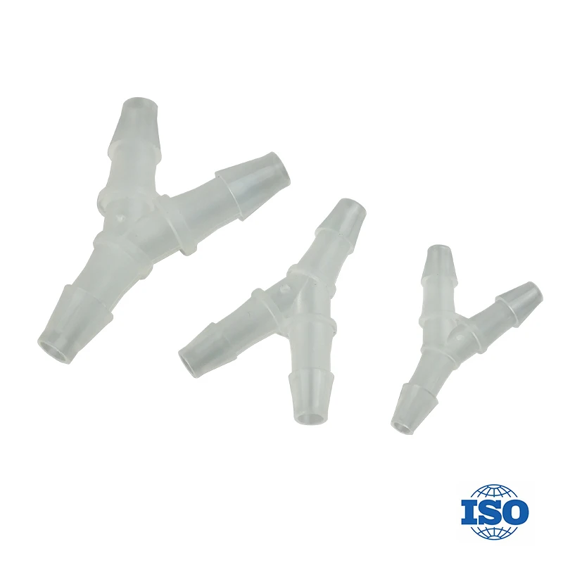 Y-shaped Three-Way Plastic Joint - Durable & Versatile