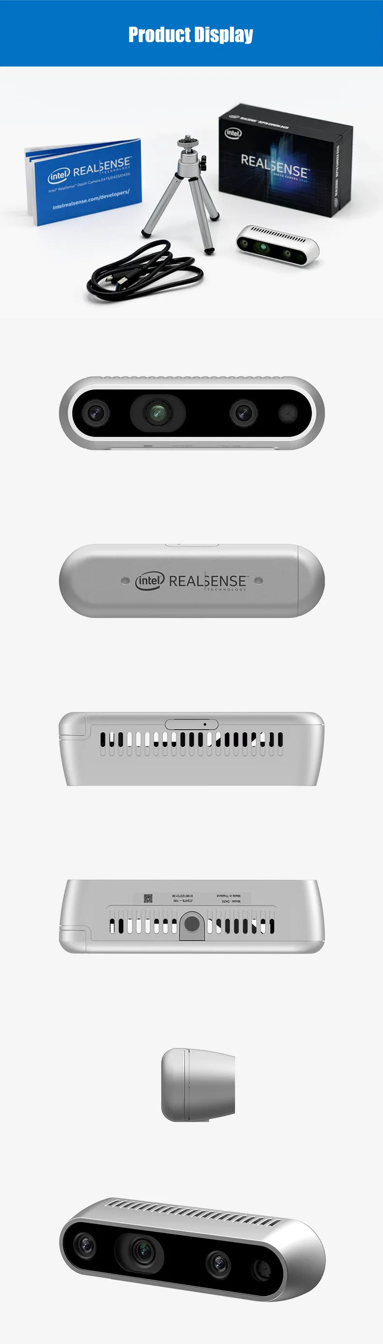 Intel Realsense Depth Camera D435i - Precision & Quality