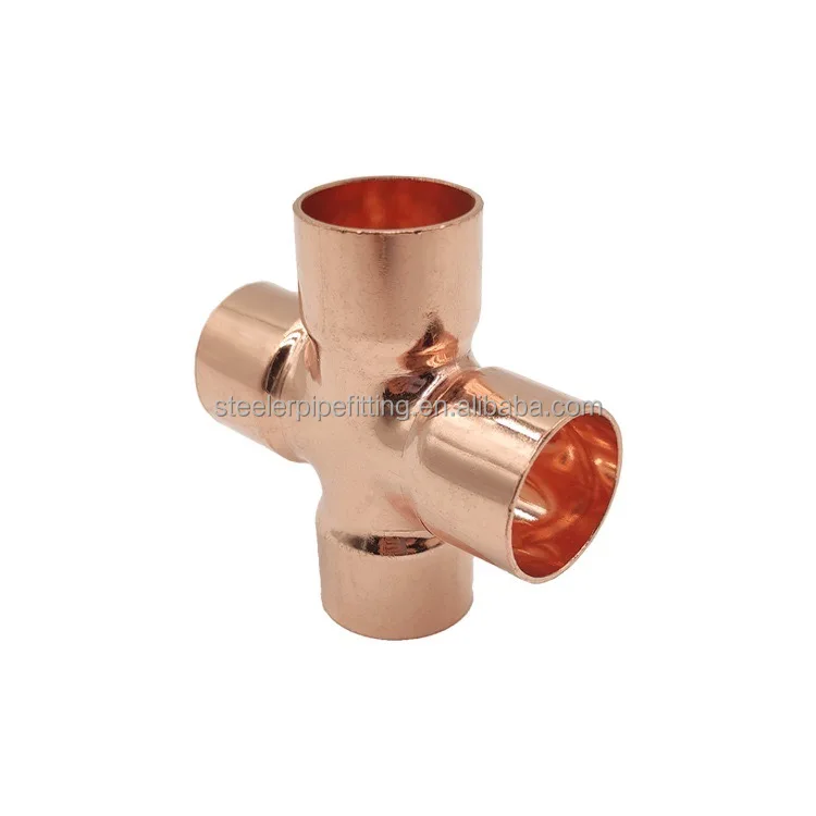 Sanitary Copper Socket Pipe Fitting Socket Four Way Pipe Fitting - Buy ...
