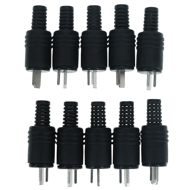 New 2 Pin Din Male Plug Hifi Loudspeaker Audio Connector For Speaker ...