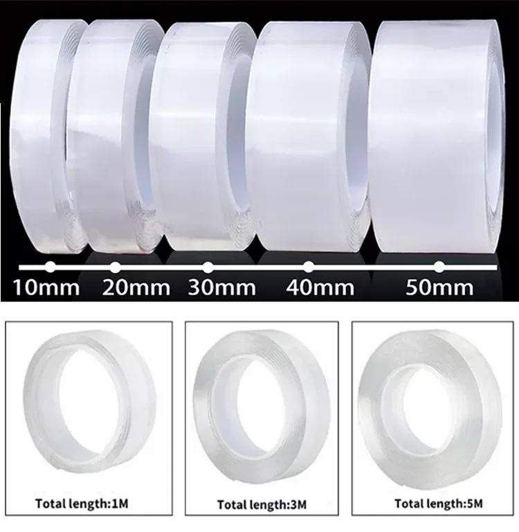 Nano Gel Grip Tape Heavy Duty Double Sided Transparent Reusable Nano Tape - Buy Nano Tape,Nano ...