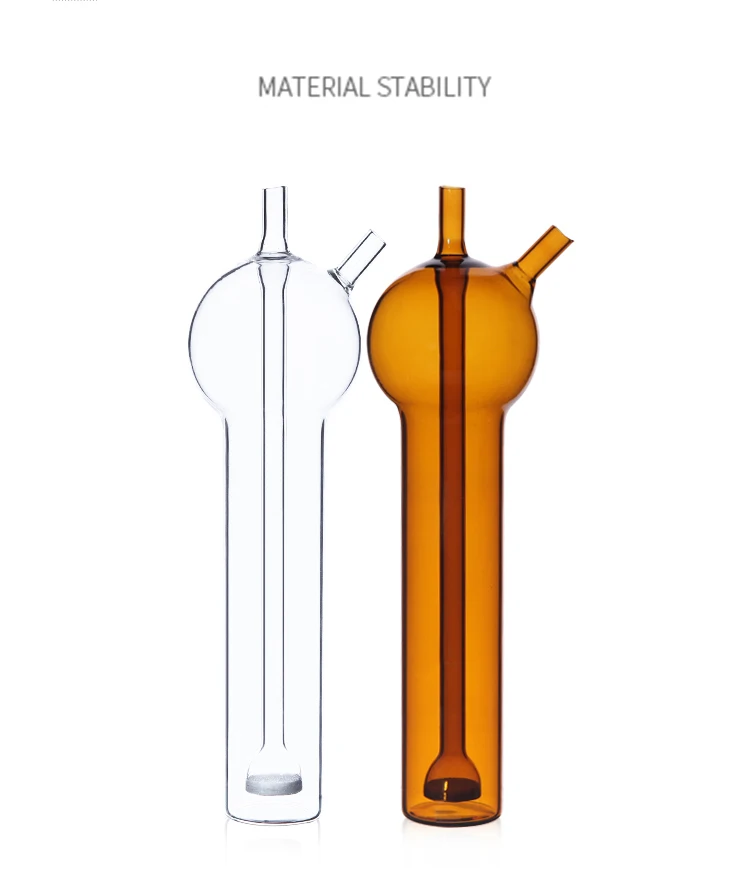 Hot Sale U-shaped Plate Glass Absorption Tube White/brown 10-125ml ...