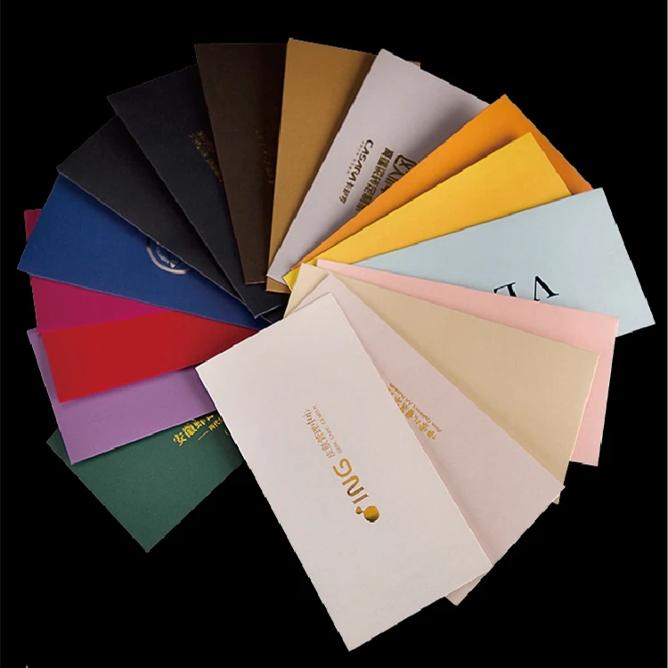 Luxury Custom Envelopes With Printing Logo Letter Premium Pearlescent ...