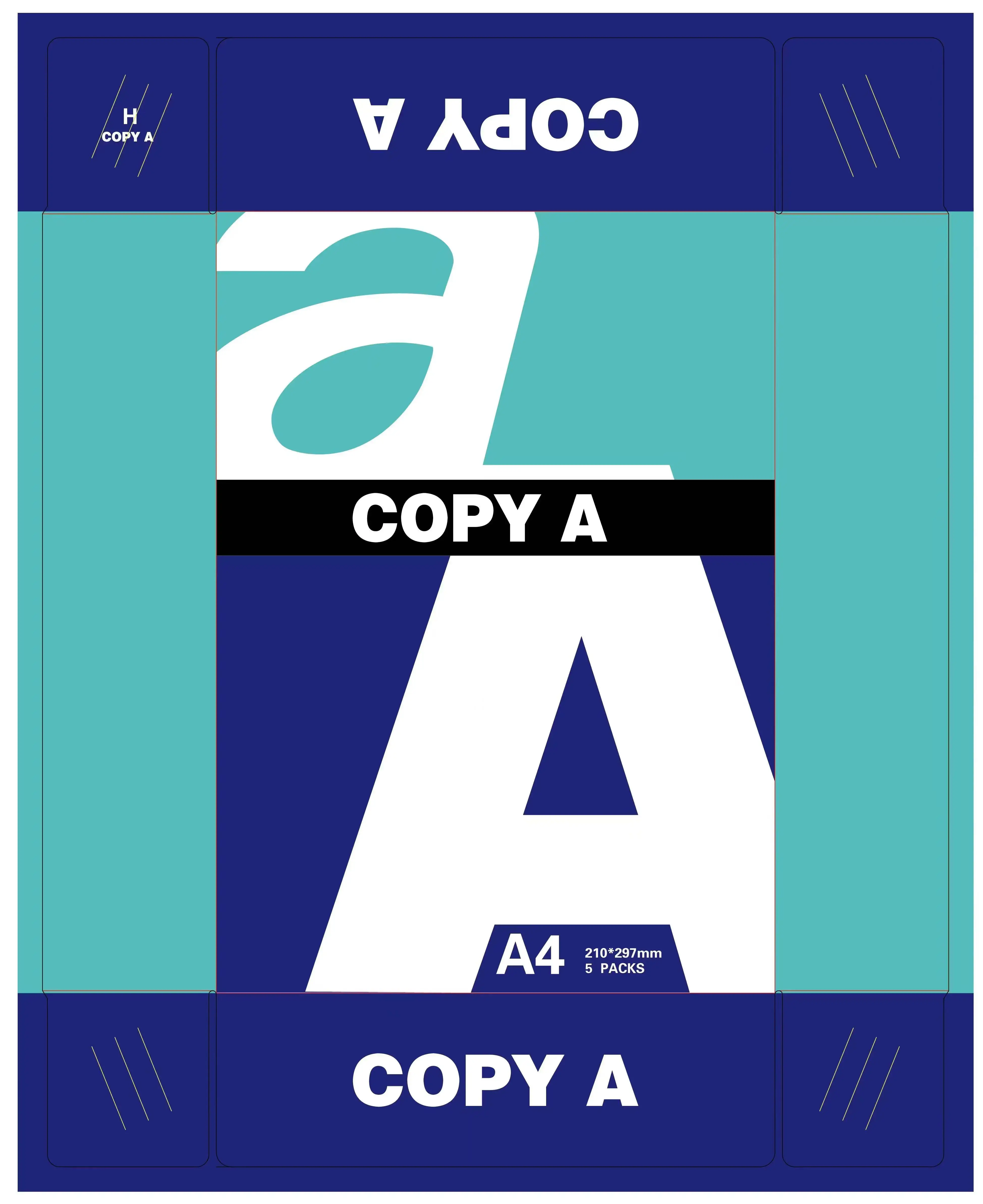 210x297mm Double A4 Paper A4 80 Gsm 500 Sheets - Buy A4 Copy Paper ...