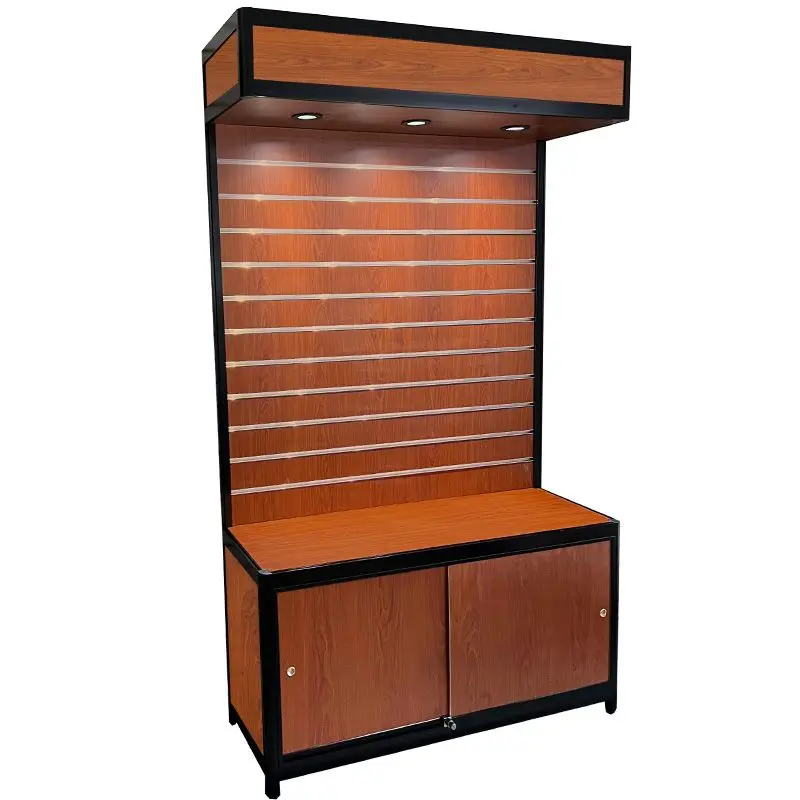 HiKUYA Factory Custom Display Slatwall Stand Shop Shelf| Alibaba.com