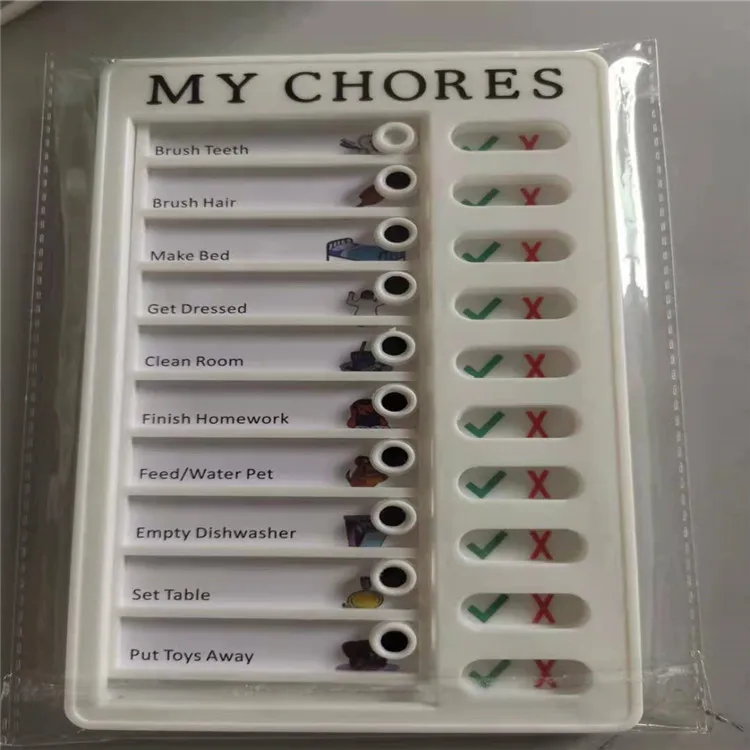 Portable To-do List Notepad Memo Notice Board Chore Chart Reusable Rv Checklist My Chores Elder ...