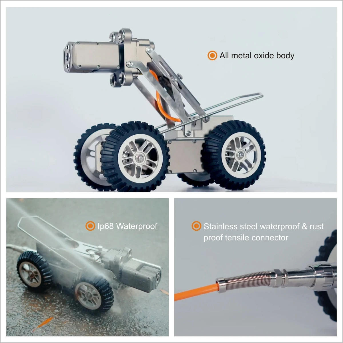 Pipeline Inspection Crawler Robot - Efficient CCTV Solutions