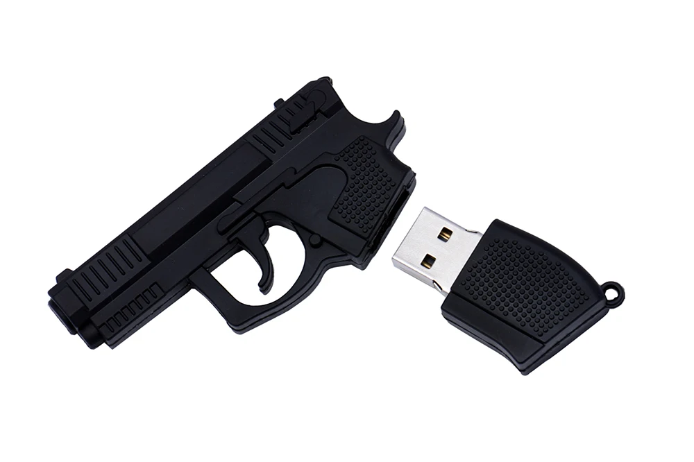 Customized Pvc 3d Toy Gun Shape Usb Flash Drive 4gb 8gb Usb 3.0 Weapon ...