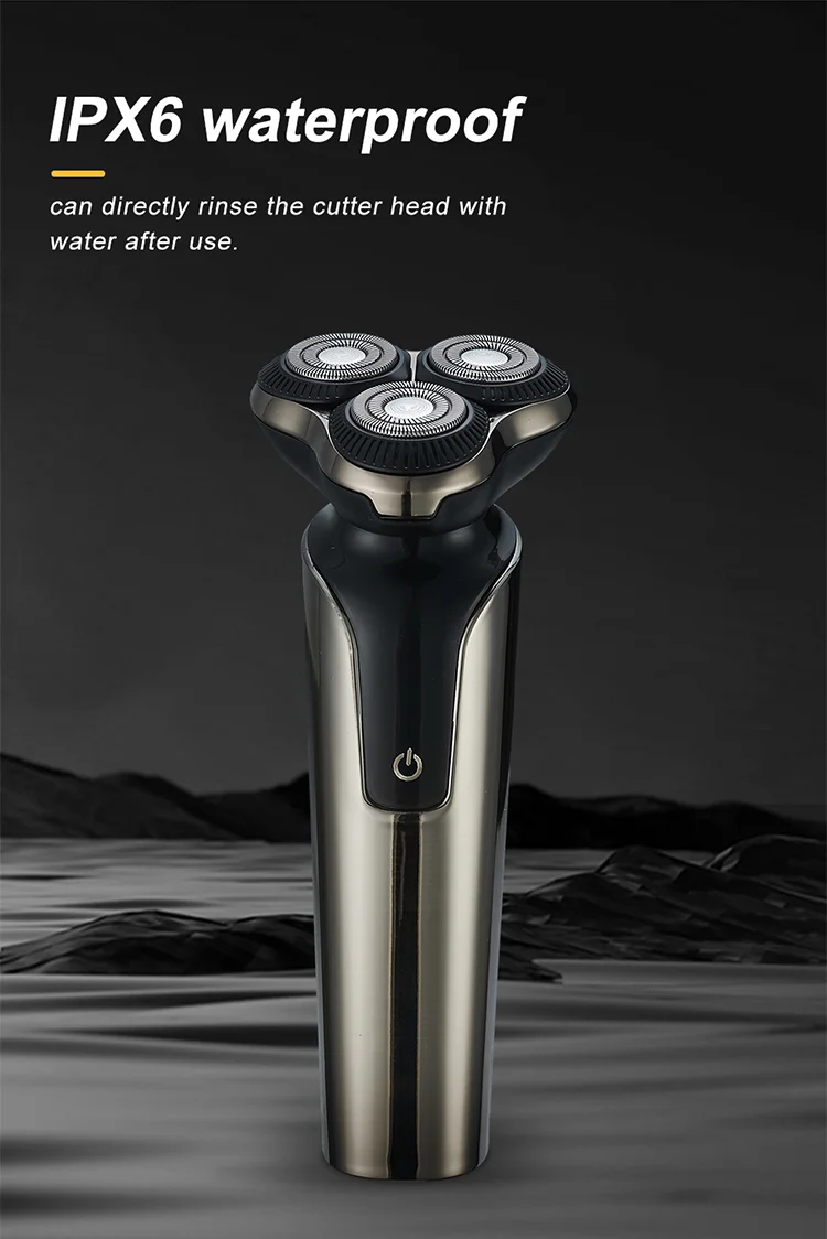 PRITECH Floating Full-Body Washable Electric Razor Rechargeable ...