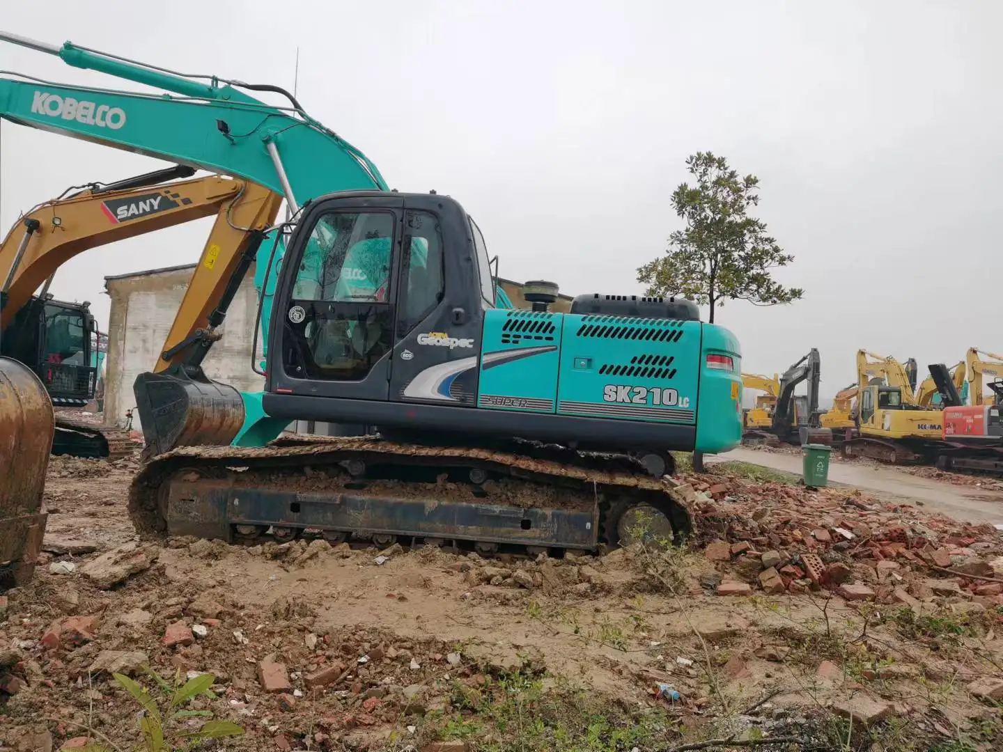 Used Japan Excavator Kobelco-sk210 Quality Wholesale Price Second Hand ...