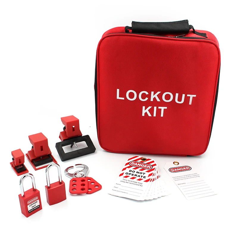 Industrial Loto Safety Personal Electrical Circuit Breaker Lockout Tool Kit,Lockout Tagout Kit ...