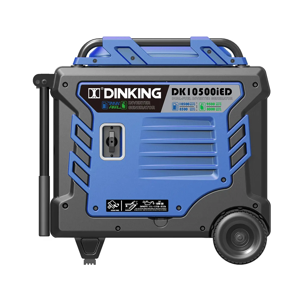 Dinking Factory 8kW Dual Fuel Inverter Generator - Portable Electric ...