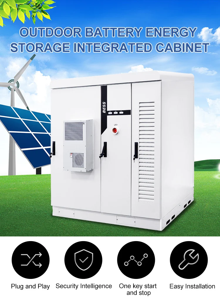 Wirentech Outdoor Battery Cabinet Bess 67kwh 168kwh High Power Storage ...