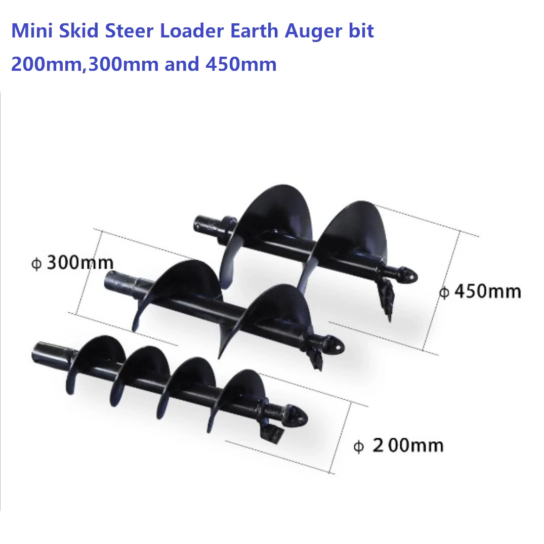 Hengtian Factory Mini Skid Steer Loader with Auger Drill