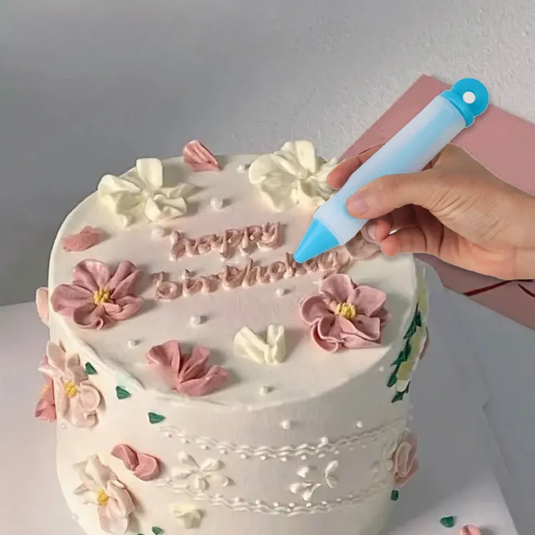 Silicone Dessert Decorating Cake Decorating Pens Kit Cake Decorating ...
