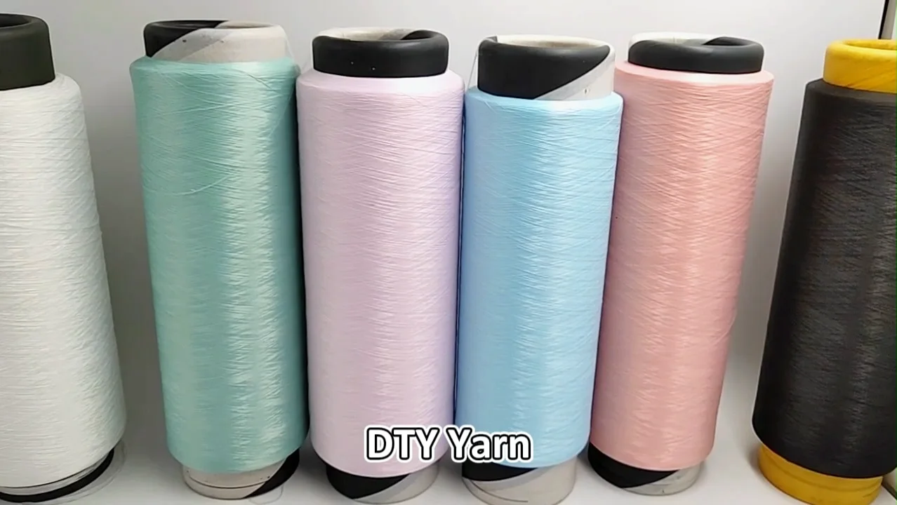 High Quality Material Popular For Textile Semi Dull Dope Dyed Nylon 6 Dty 70d/48f/2 Yarn - Buy ...