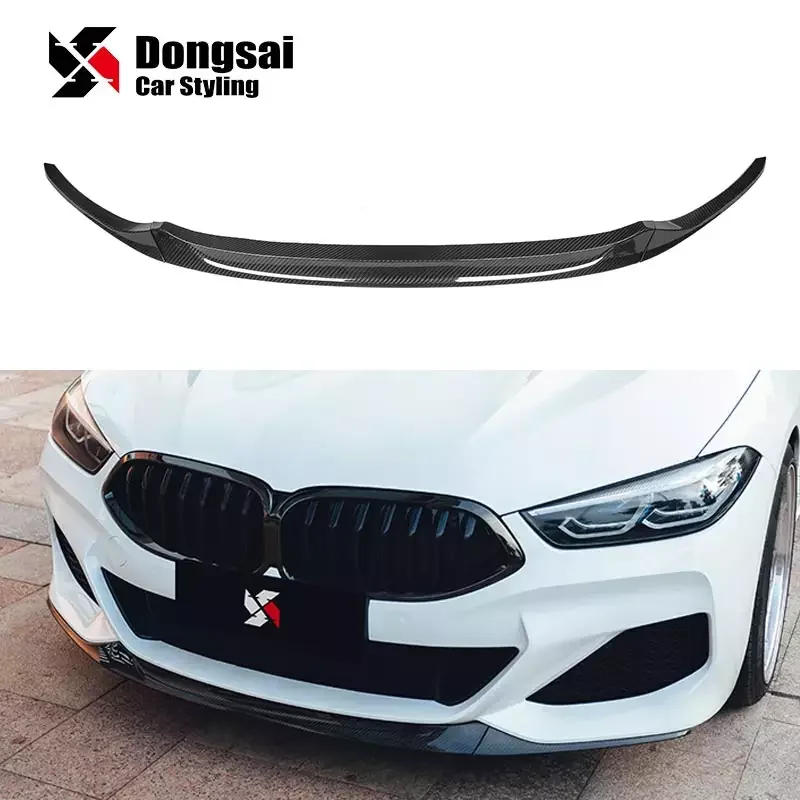 Dry Carbon Fiber Front Bumper Lip Chin Spoiler Winglet Splitter For Bmw ...