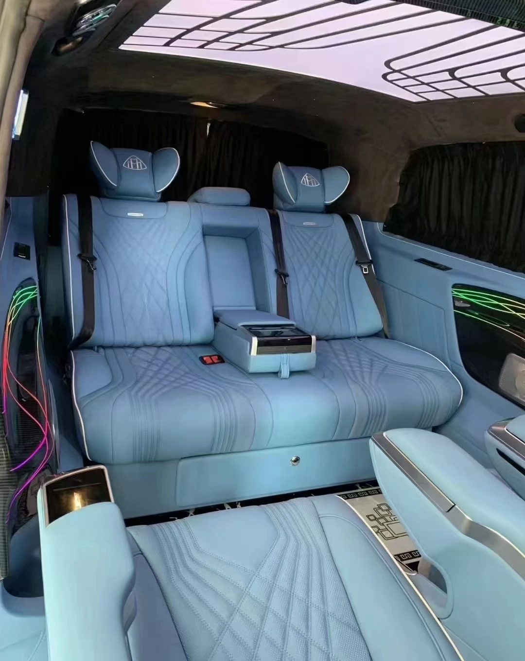 Mercedes-benz Custom Fit Vip Lounge Van Seats & Covers - Odm