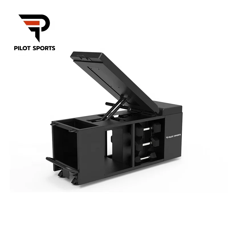 Pilot Sports Weight Bench Set Box Incline Sit Up Bench Dumbbell Storage ...