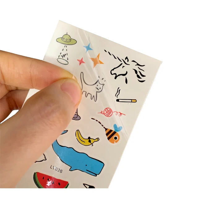 Custom Eco-friendly Waterproof Temporary Tattoo Stickers - Buy Tattoo ...