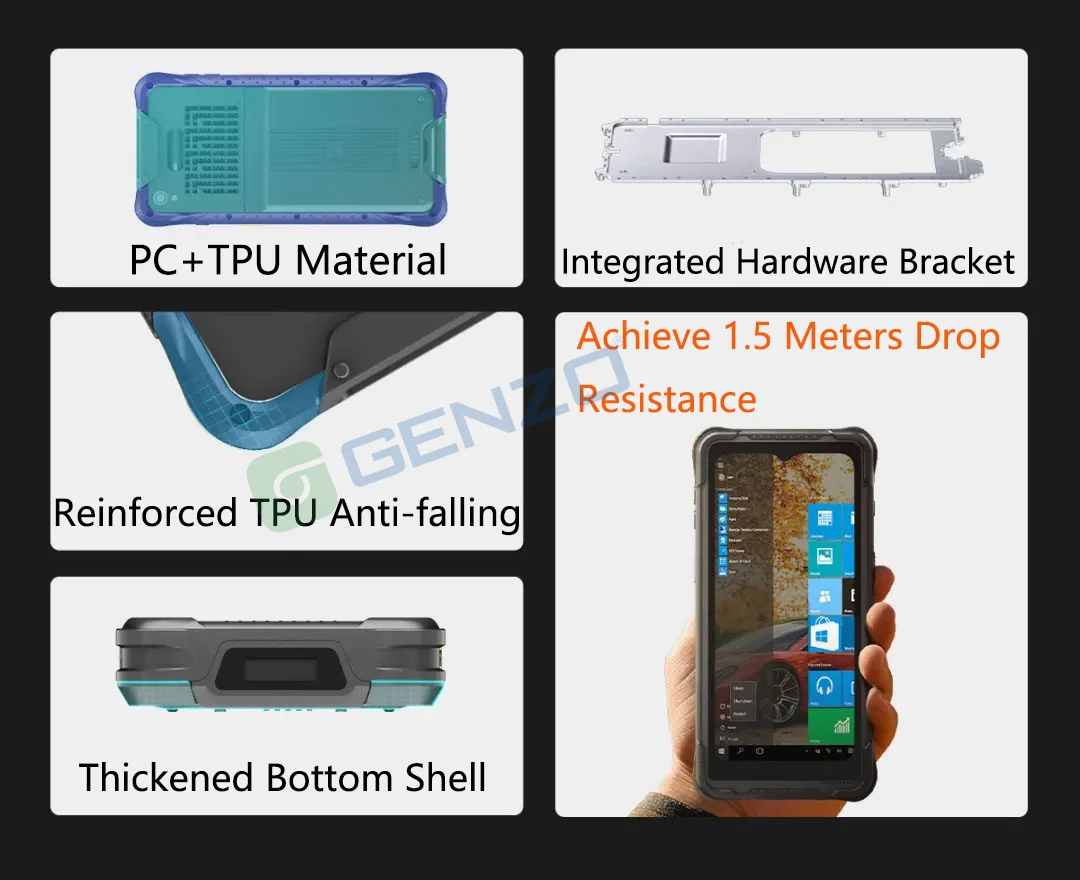GENZO IP67 PDA Windows 11 - Industrial Handheld Computer