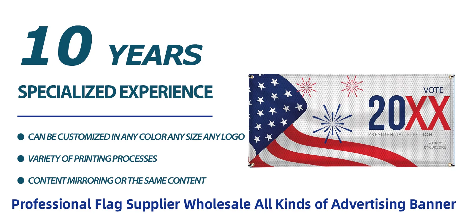 Full Color Custom Printed Banner Digital Printing Flex Vinyl Mesh ...